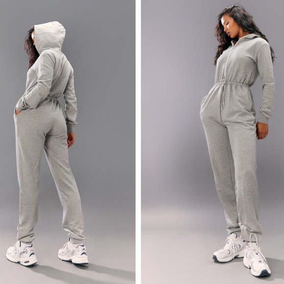 PrettyLittleThing | Pants & Jumpsuits | Pretty Little Thing Grey Onesie ...
